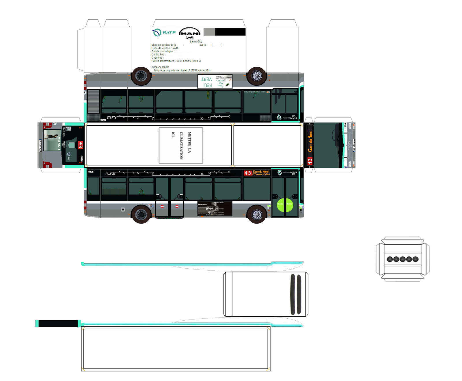 Maquettes RATP: janvier 2019