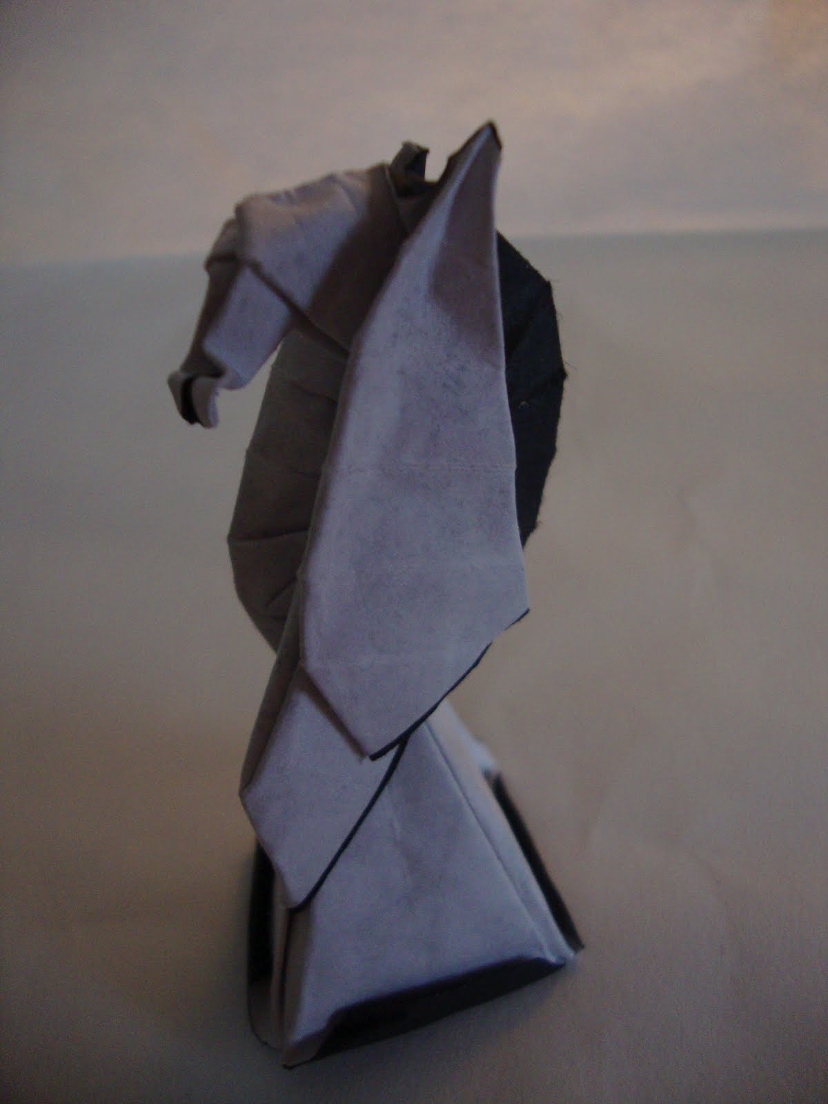 Origami chess pieces