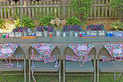 While Wearing Heels: Arts and Crafts Birthday Party - repost