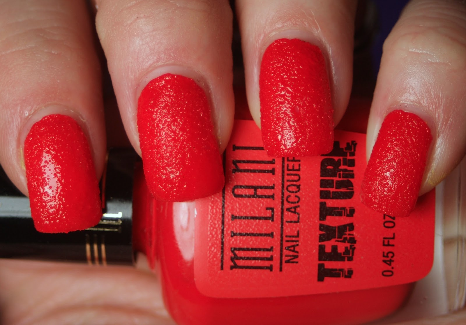 Princess Polish: Swatch and Review: Milani Texture Collection