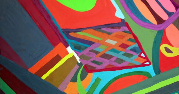 2D Visual Art - Fox: Positive Negative Space Painting