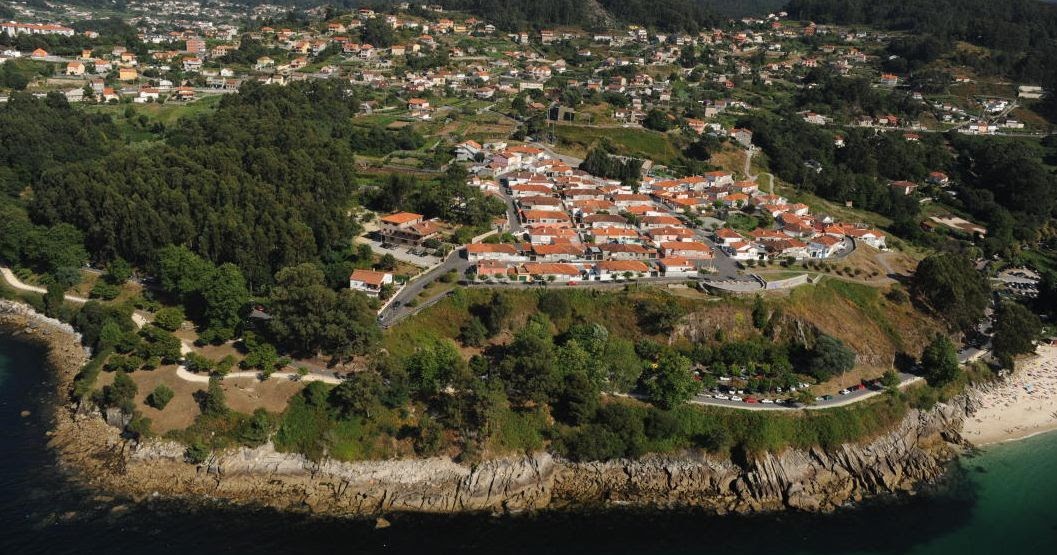 Mogor & Rías Baixas: Fotografía aérea de Mogor.