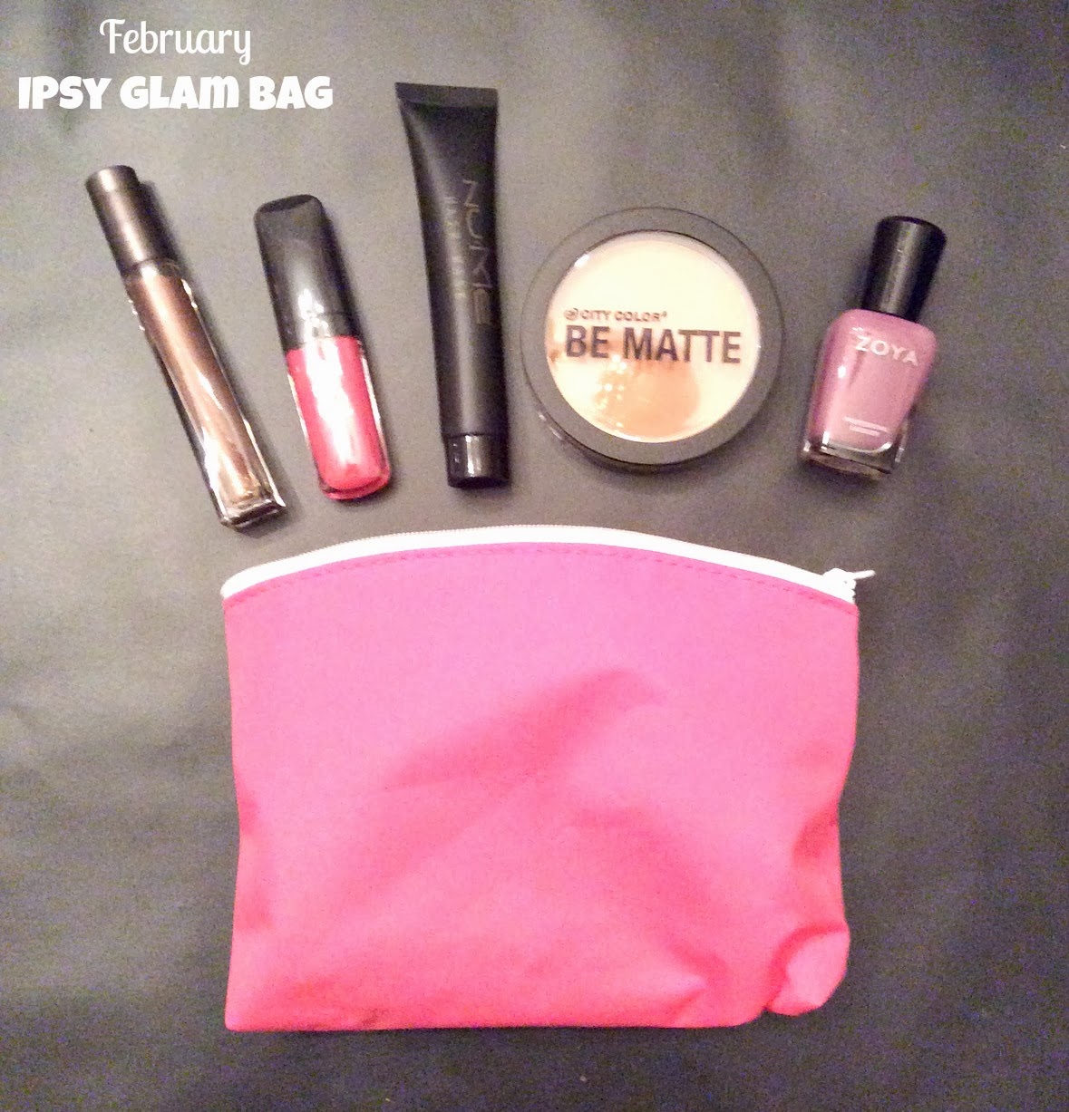 Tickled Pink in the Rain: February Ipsy Glam Bag Review