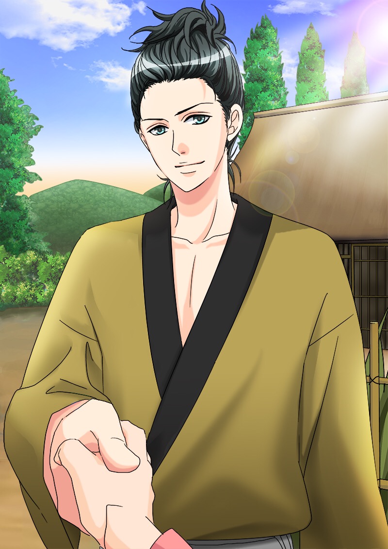 Otome-toshi: Sakura Amidst Chaos: Katakura Kojuro CGs