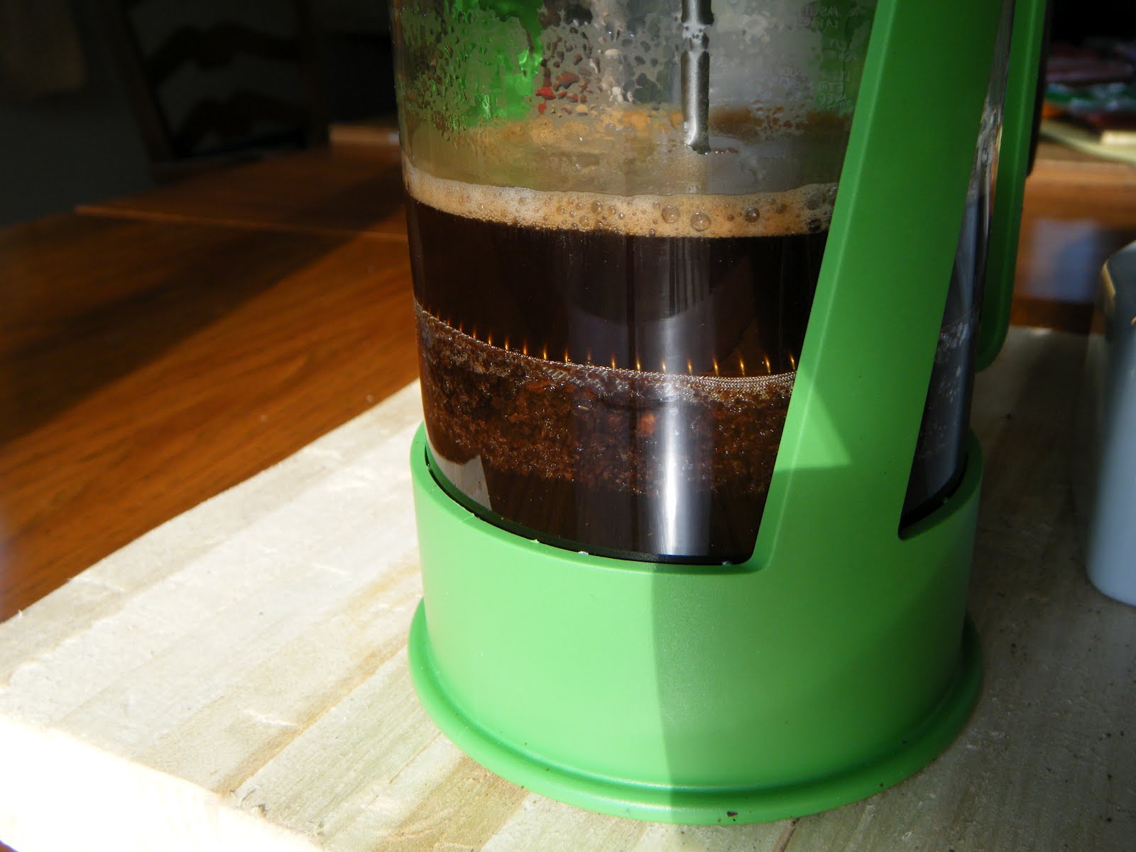 What About Pie: How to use a French coffee press