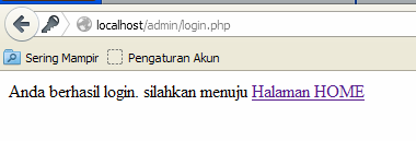 Cara Membuat Form Login Pada Localhost Dengan PHP