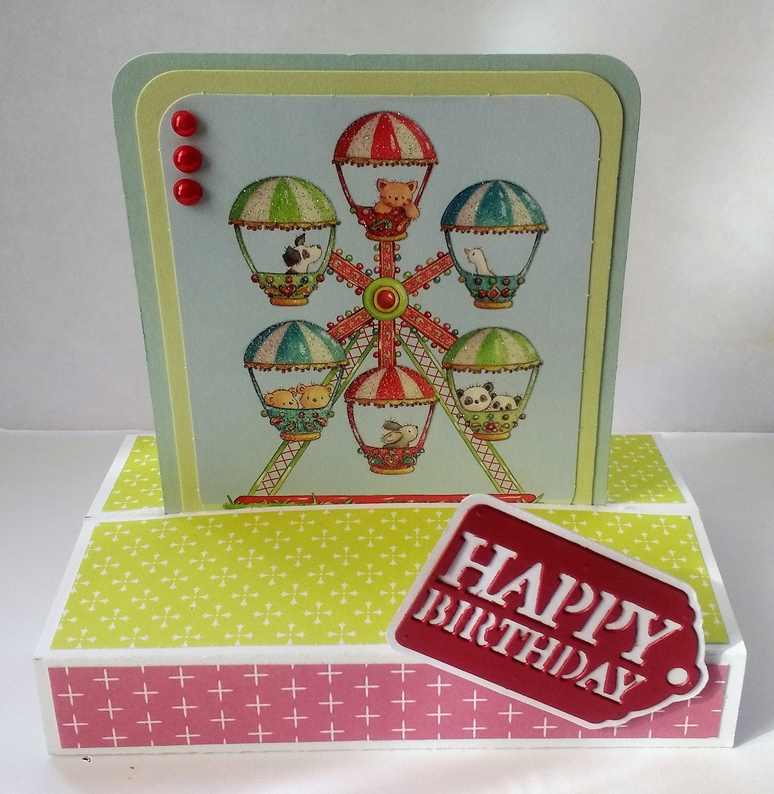 IcedImages: Freestanding Pop-Up Cards