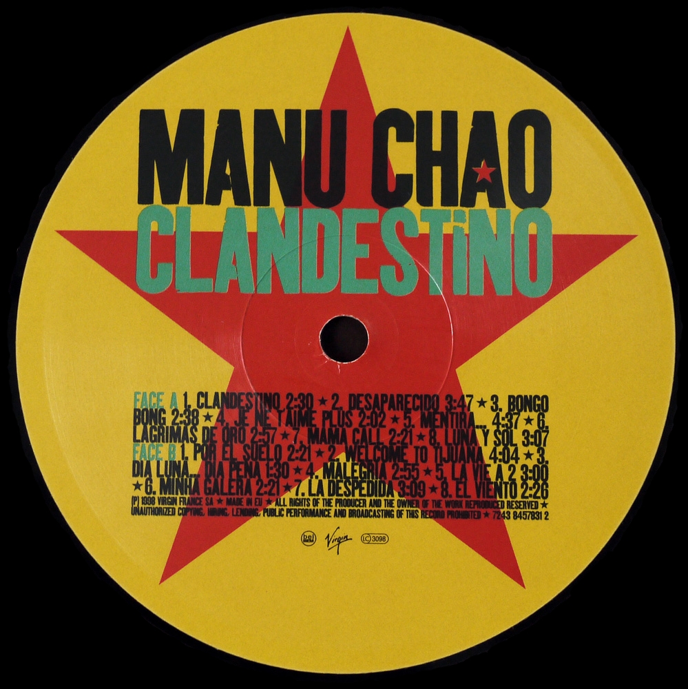 MANU CHAO ★: CD Officiel