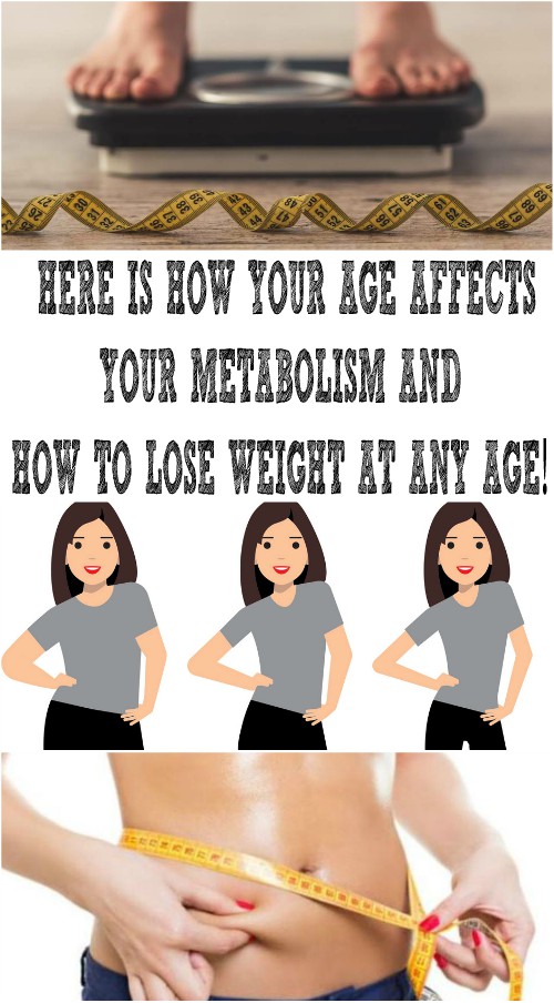 HERE IS HOW YOUR AGE AFFECTS YOUR METABOLISM AND HOW TO LOSE WEIGHT AT ...