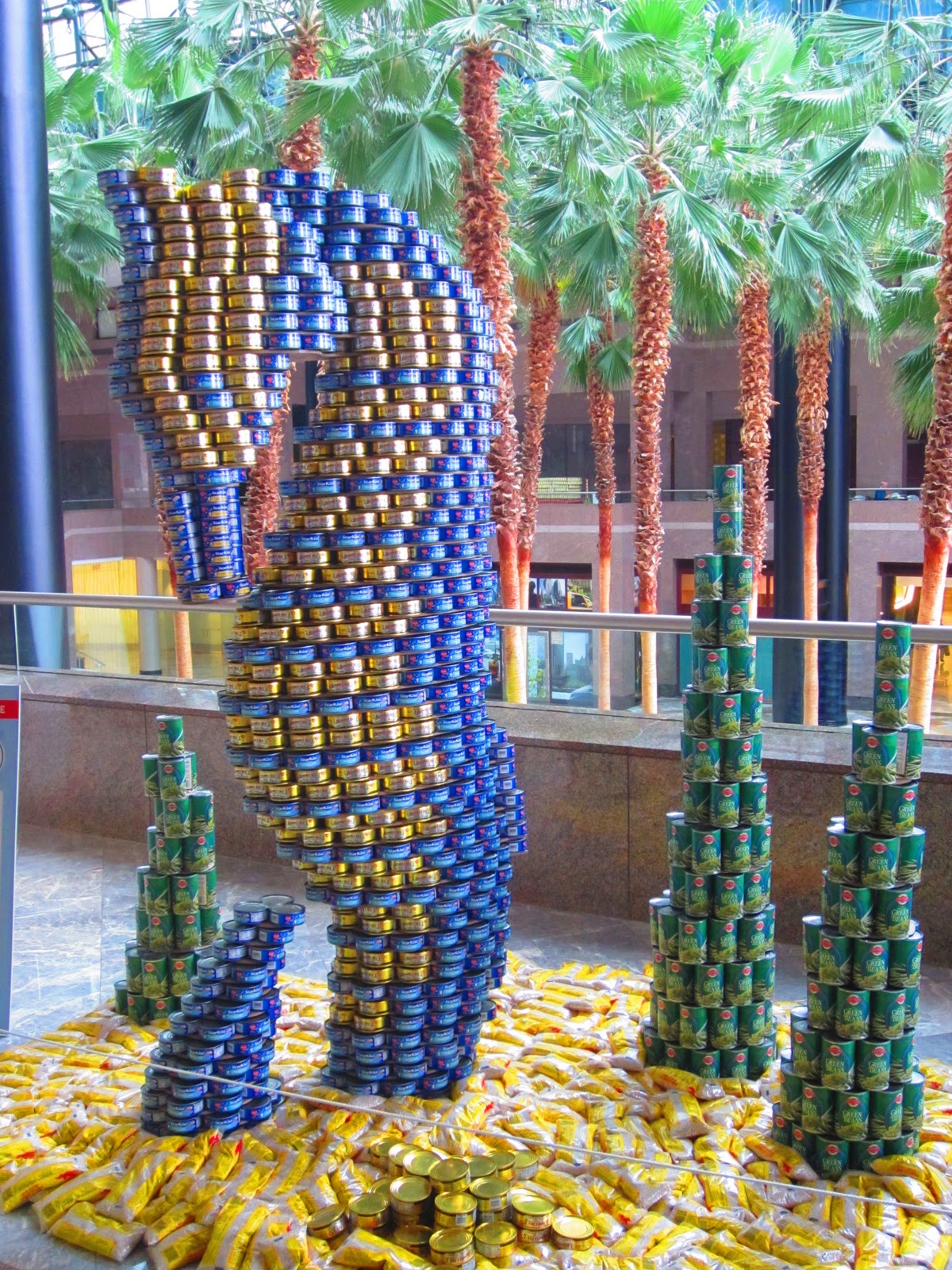 Pay a Visit: Canstruction Constructions in Lower Manhattan