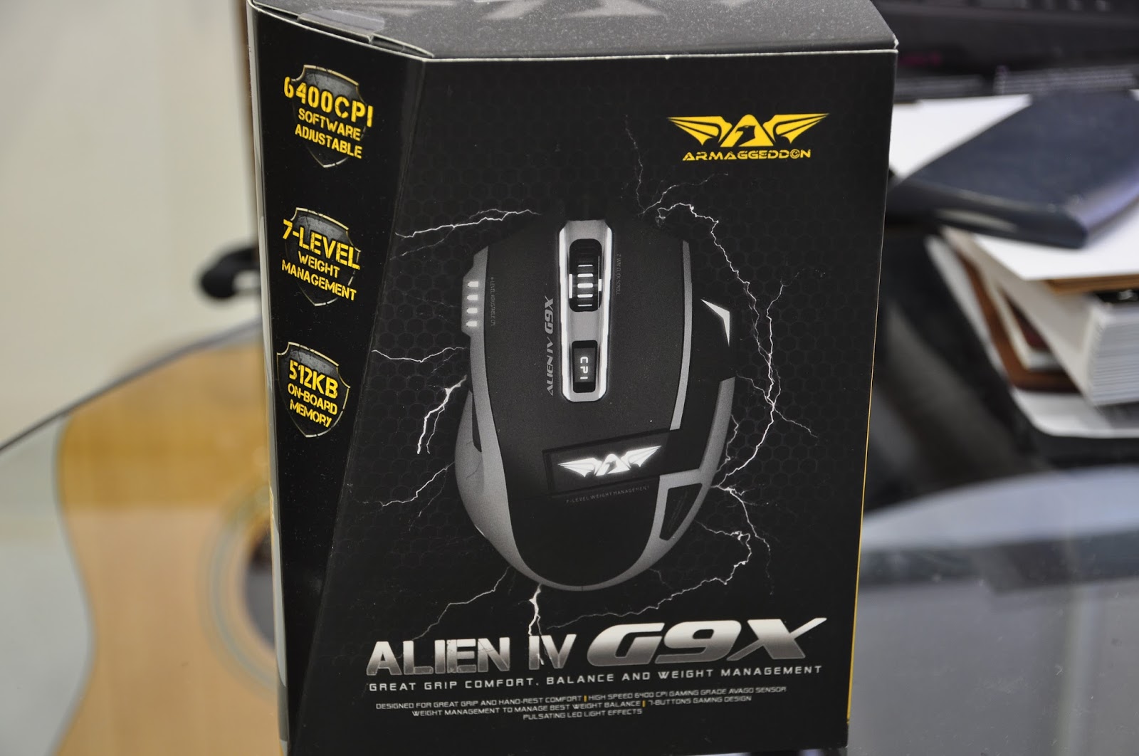 KENYSL.com: Armaggeddon Alien IV G9x Gaming Mouse Review