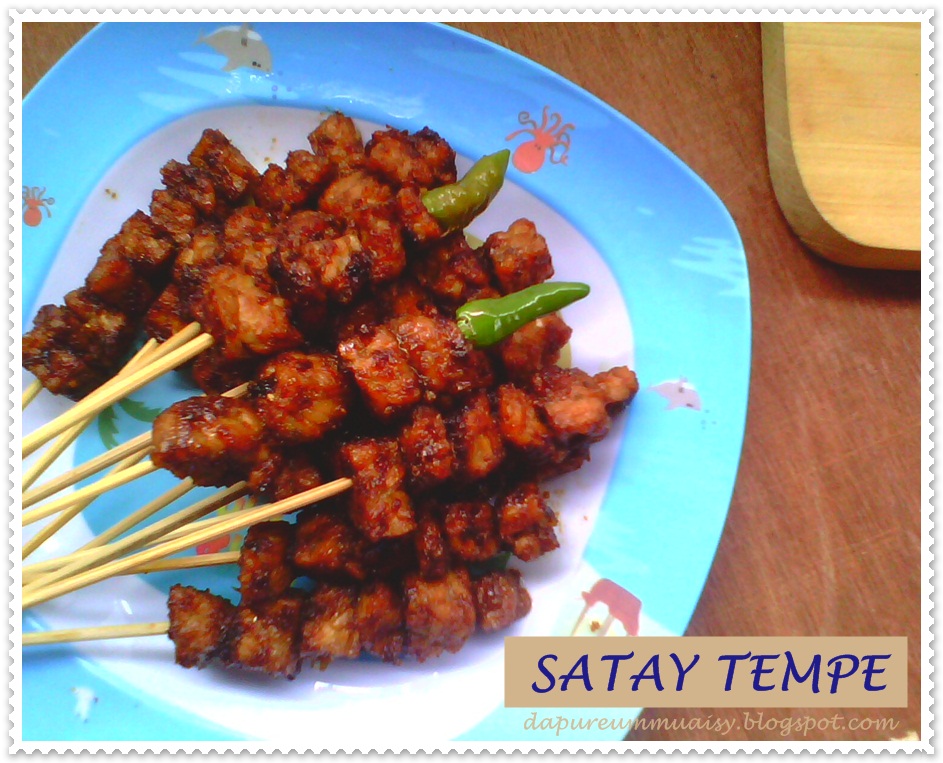 la cuisine de Lia : SATE TEMPE