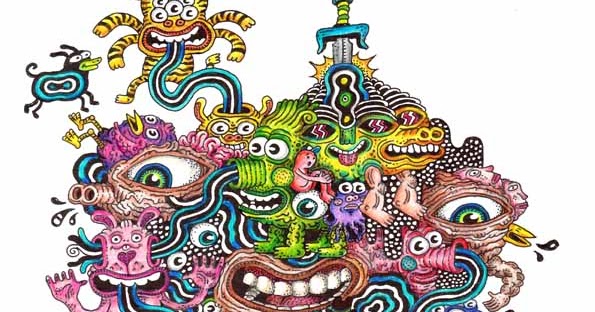 Alex Chiu the Artist.: Get Freaky Drawing