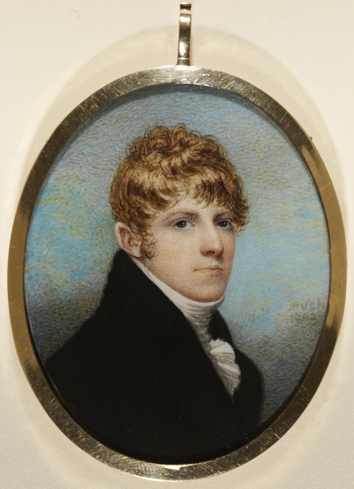 Spencer Alley: Portrait Miniatures Painted on Ivory (Men)