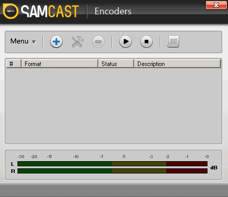 Masathoku Webblog: Radio Streaming with Sam Cast Studio