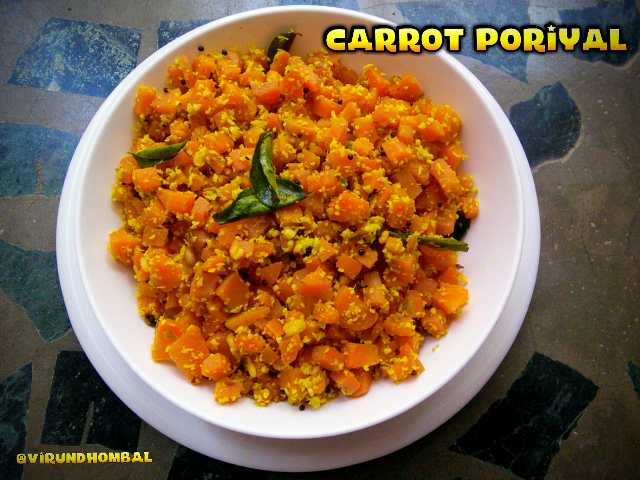 Carrot poriyal