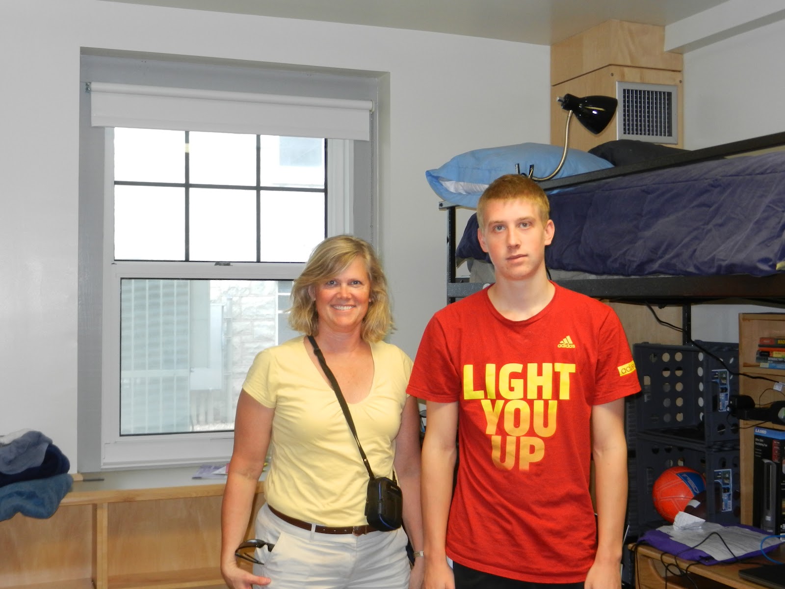 Photons and Electrons: Tim's First Day at JMU