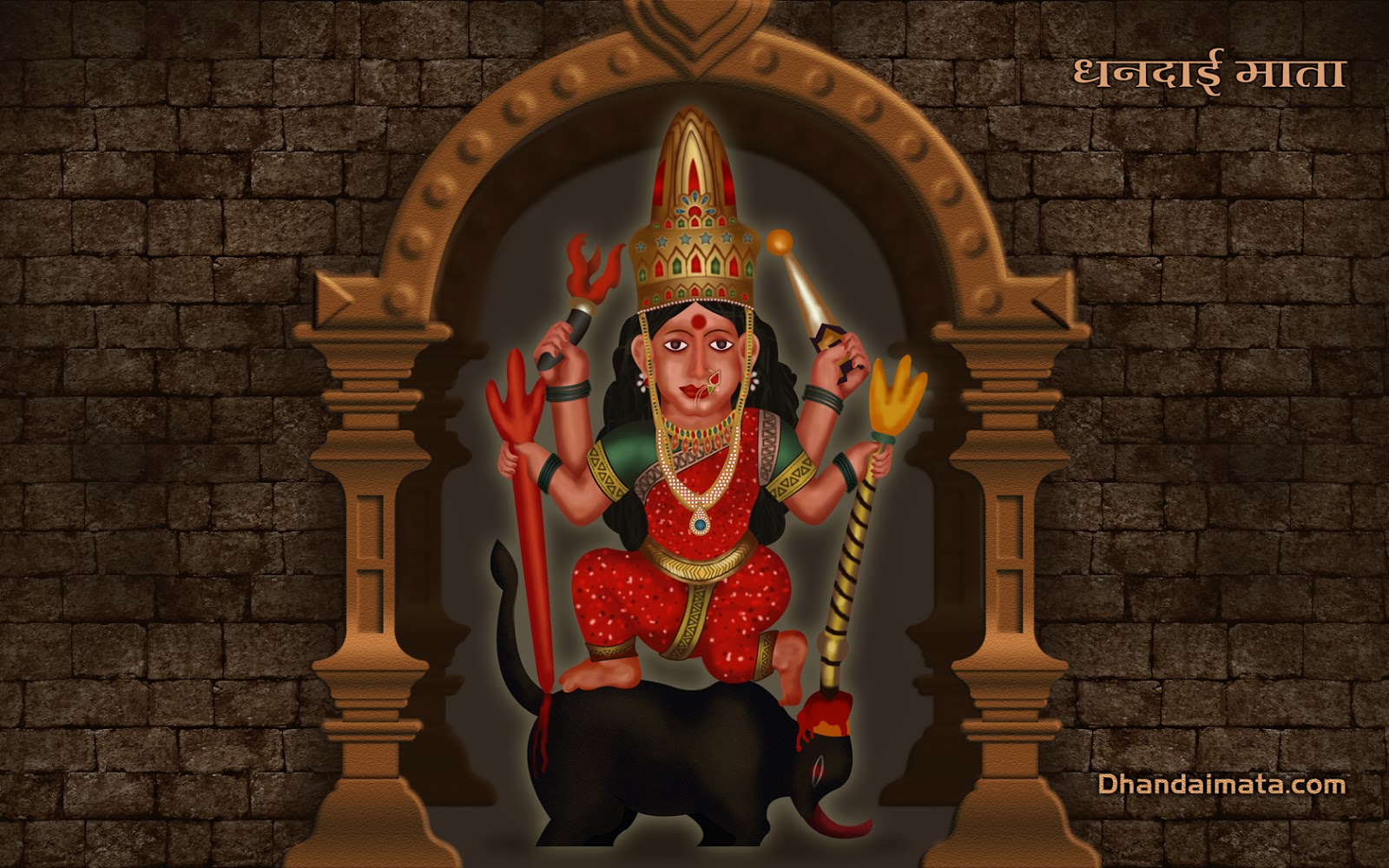 Dhandai Mata | नवसाला पावणारी धनदाई माता , साक्री म्हसदी | Mhasadi, Tal ...