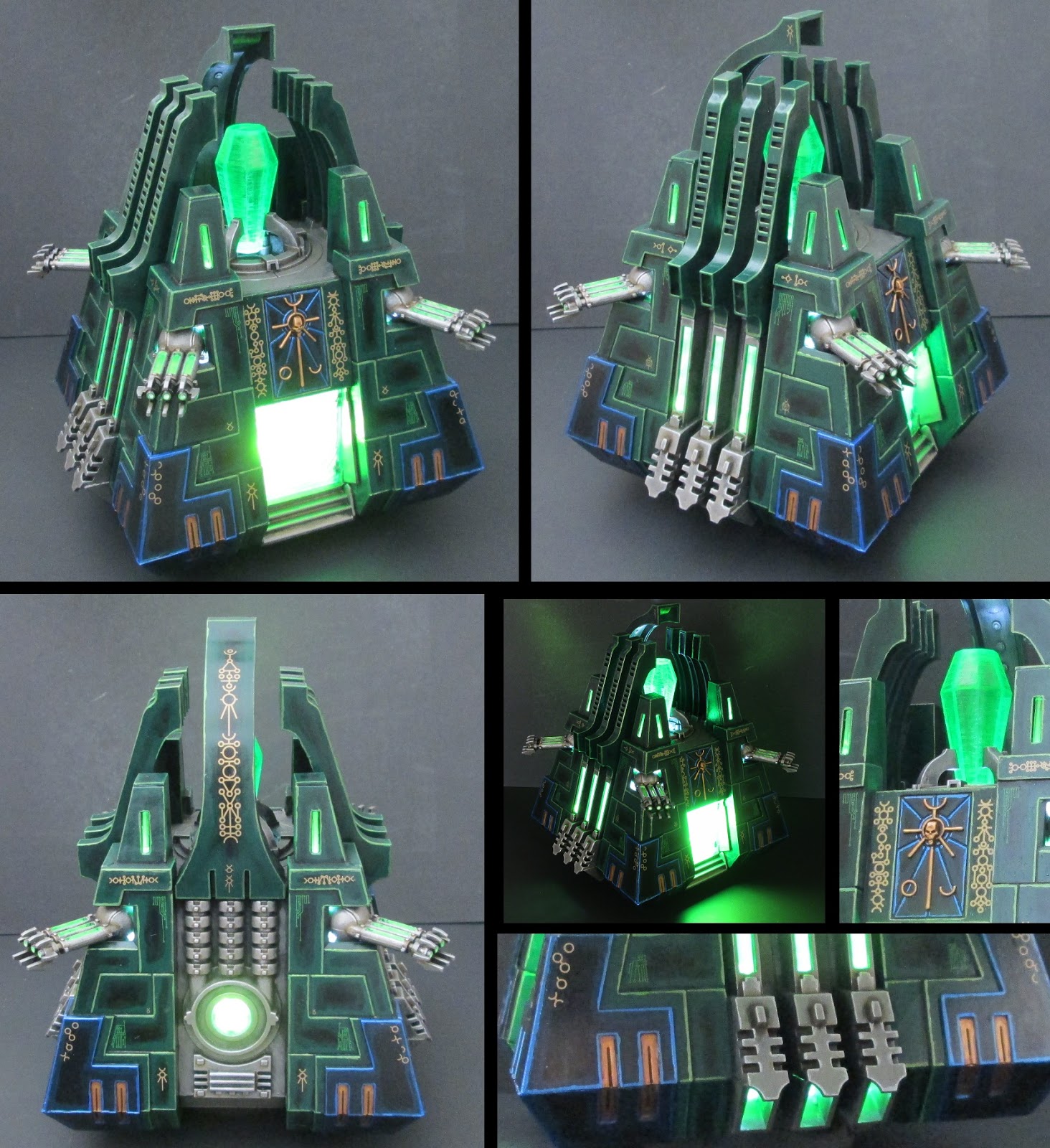 Necron Monolith with internal lighting - Forum - DakkaDakka