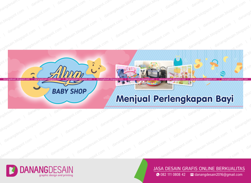 Contoh Desain Spanduk Banner Perlengkapam Bayi Baby Shop - Contoh ...