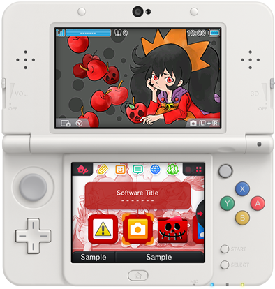 Theme Shop americana do 3DS recebe tema Ashley's Recipe