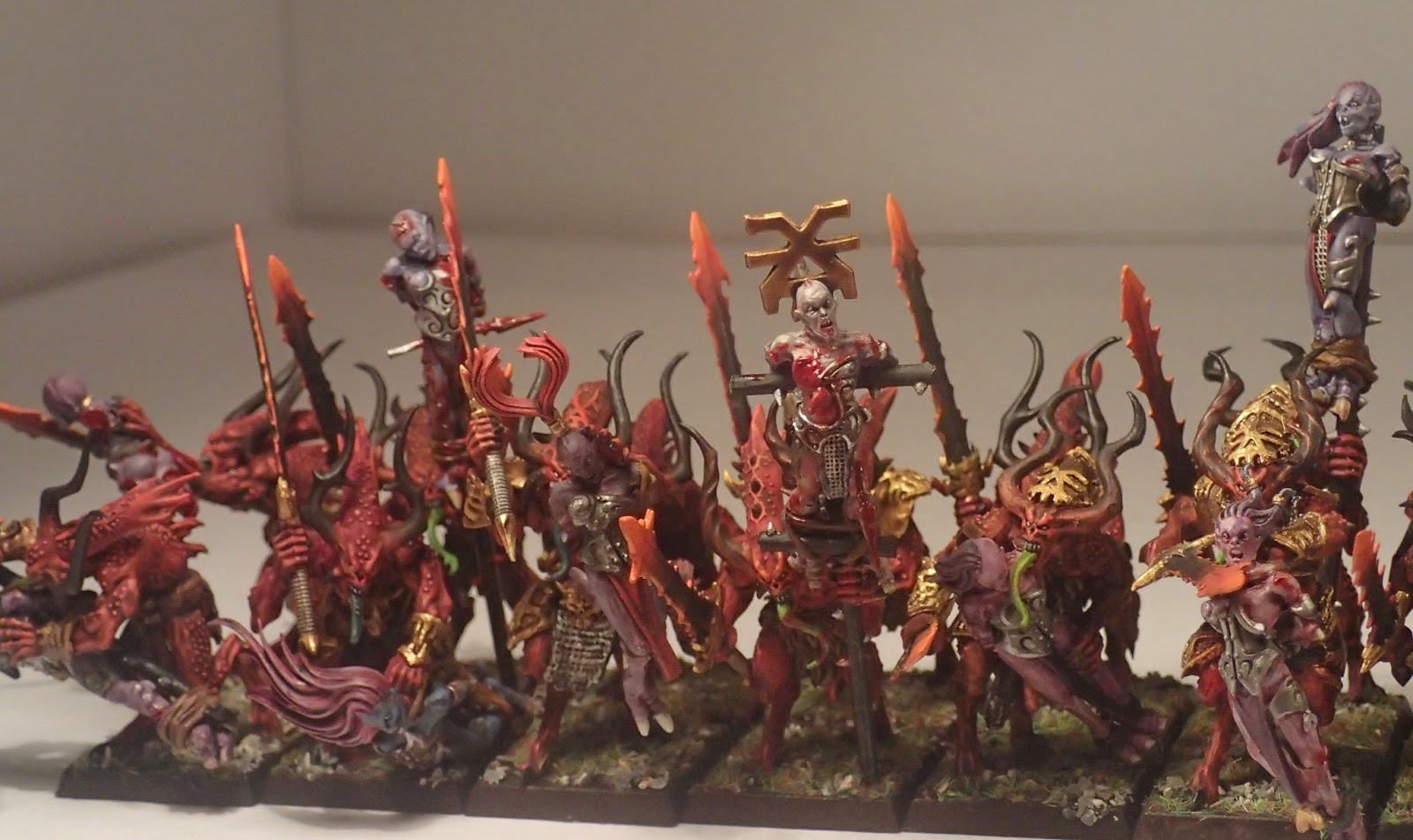 The Greater Army of Khorne: Converted Bloodletters with Daemonette ...