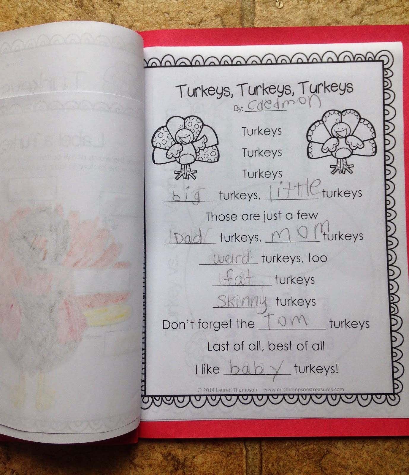 Turkey Time - Thanksgiving Activities - Mrs. Thompson's Treasures