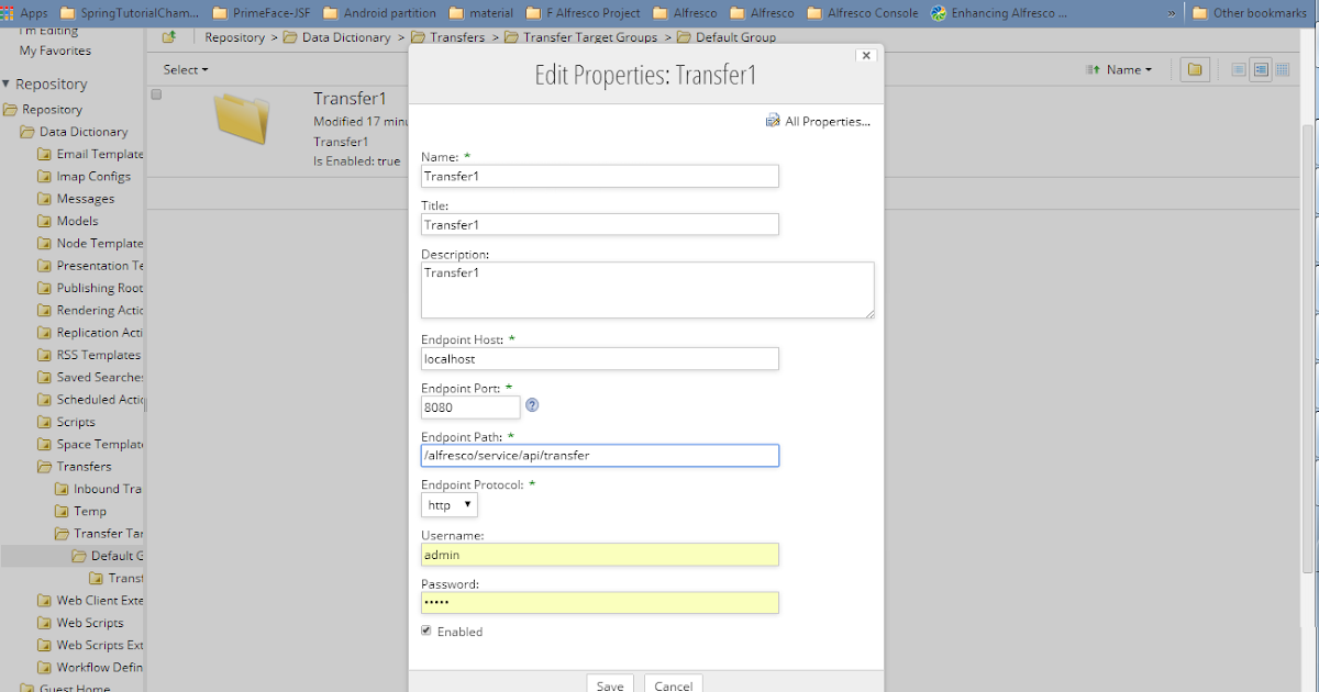 Alfresco Replication Jobs | Krutik Jayswal