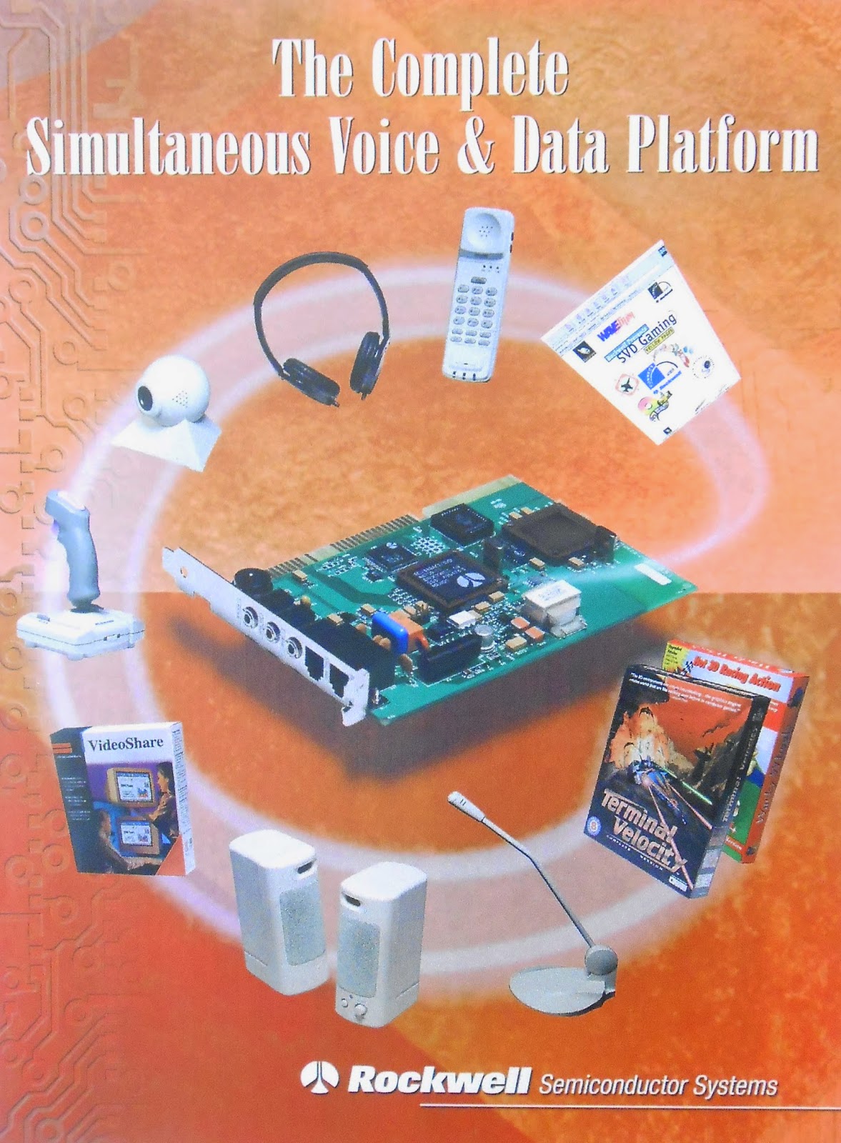 An Artist's Life, Digitized: Tech Posters - Rockwell Semiconductor