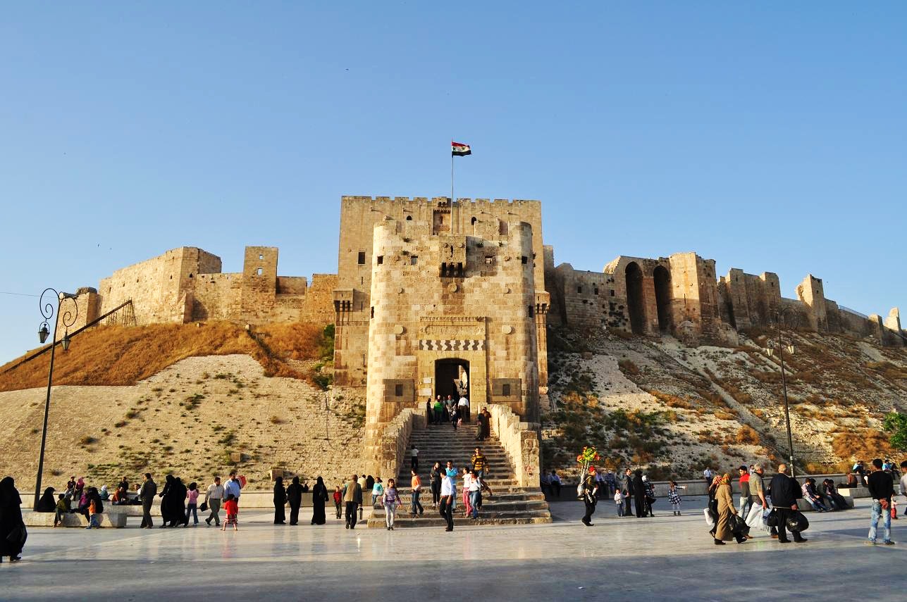 mother nature: Citadel of Aleppo, Syria - reminiscence of Ancient Glory