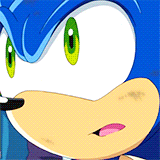 Sonic the Hedgehog: Gif Collection of Sonic laughing
