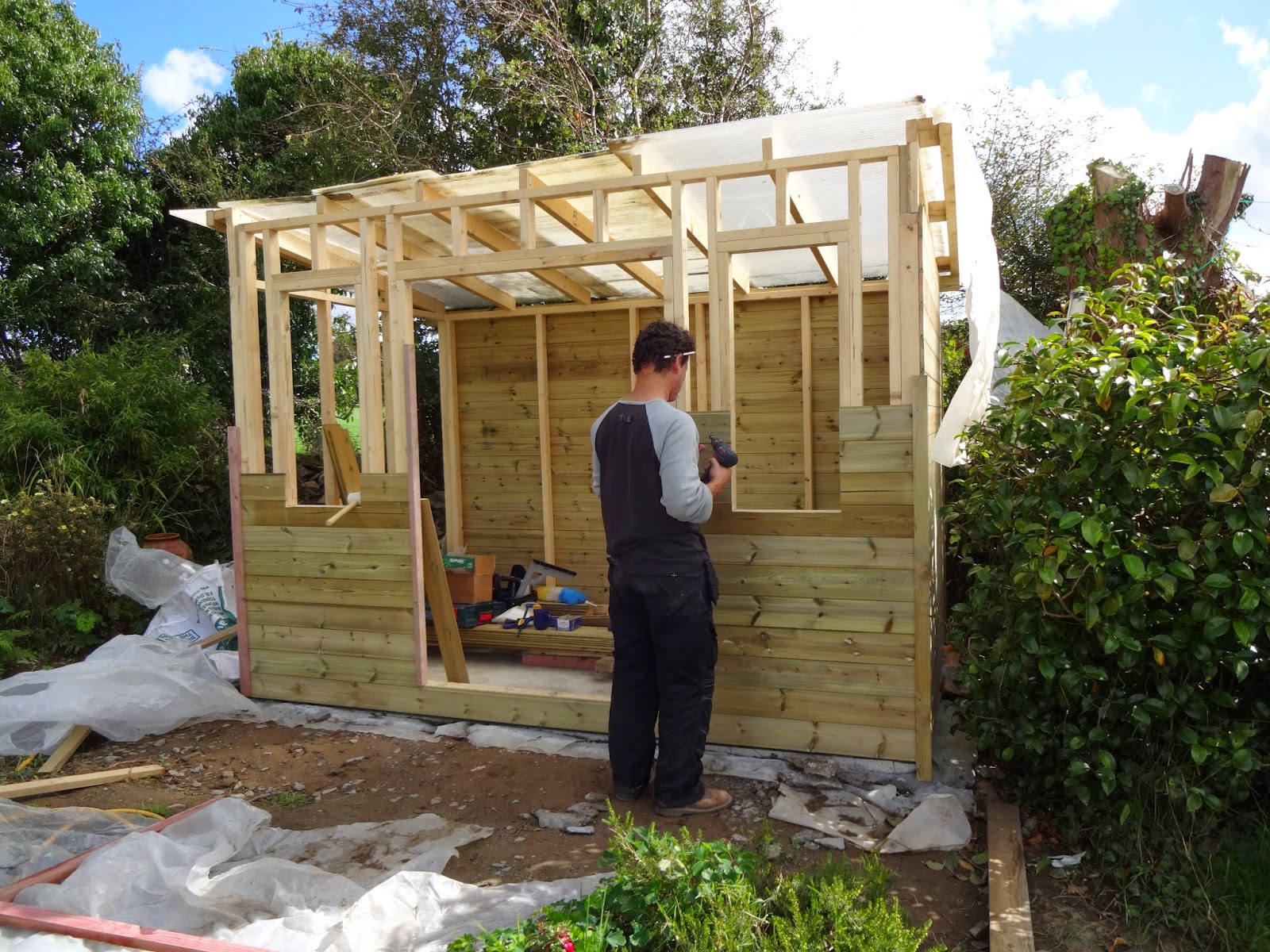 V&A's Home Build: Services: Water - Shed 2