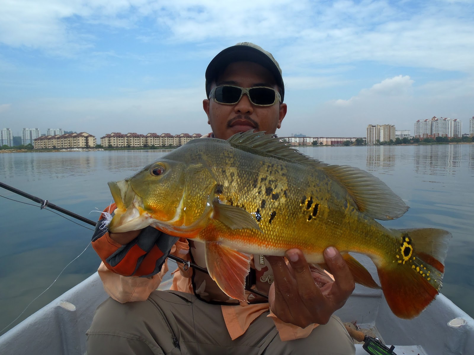 Fishing XPDC: Peacock Bass Tasik Puchong Prima (Landbase vs Boating)