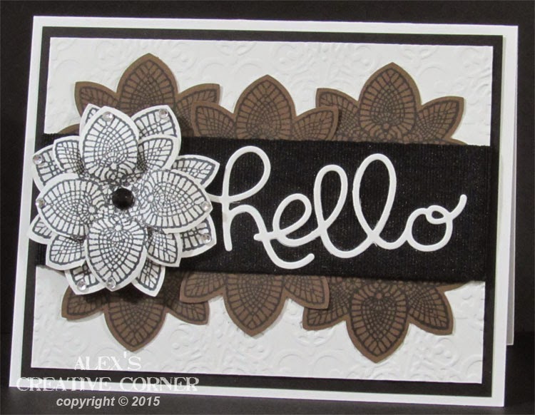 Alex's Creative Corner: A Simple Hello