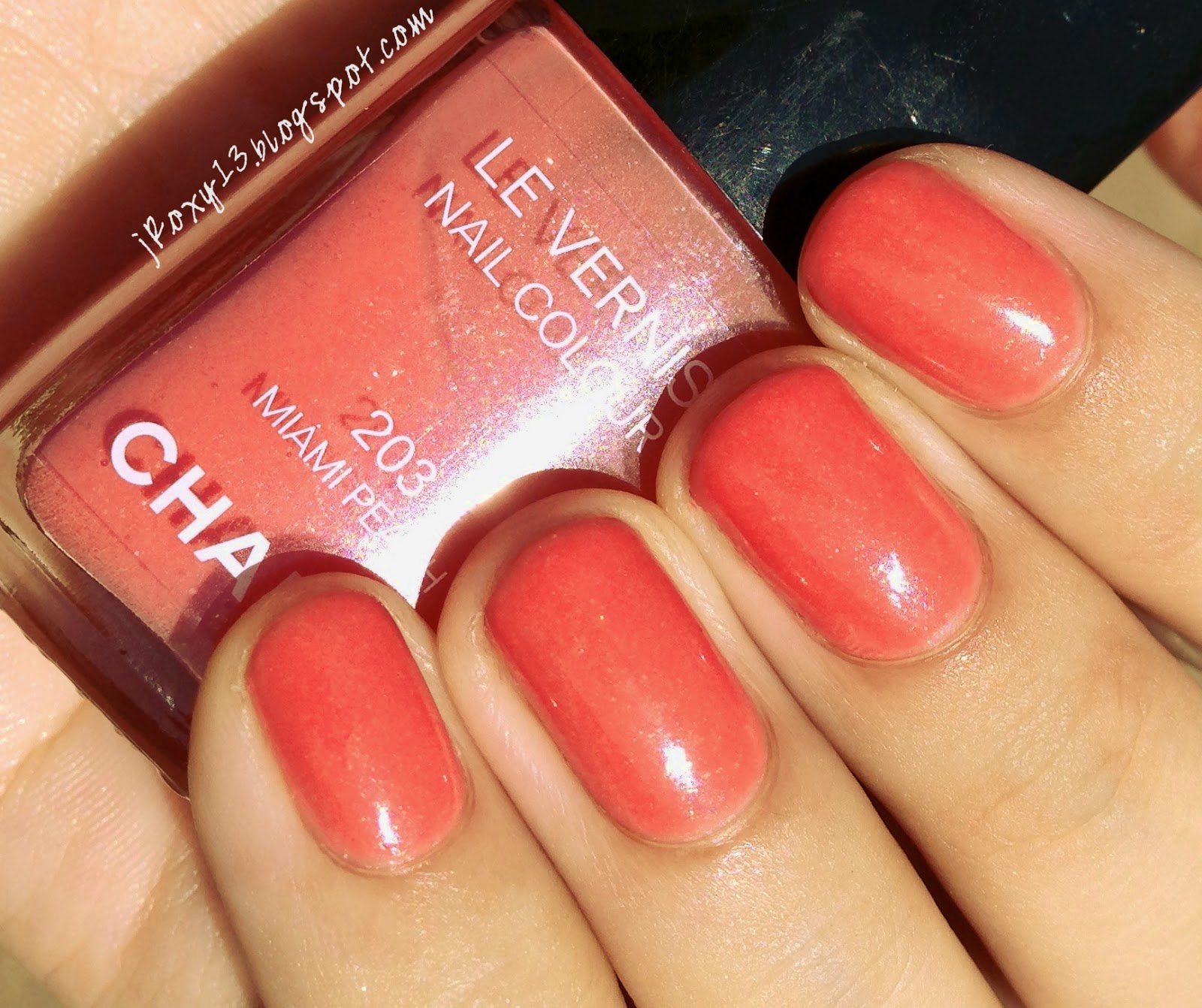 Chanel in #203 Miami Peach + Comparisons