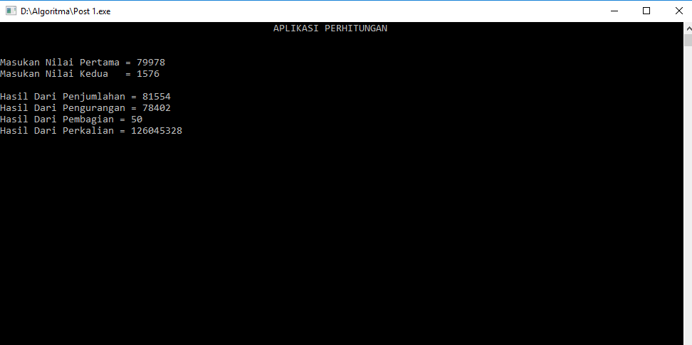CARA MEBUAT APLIKASI PERHITUNGAN SEDERHANA MENGGUNAKAN BAHASA C/C++ ...