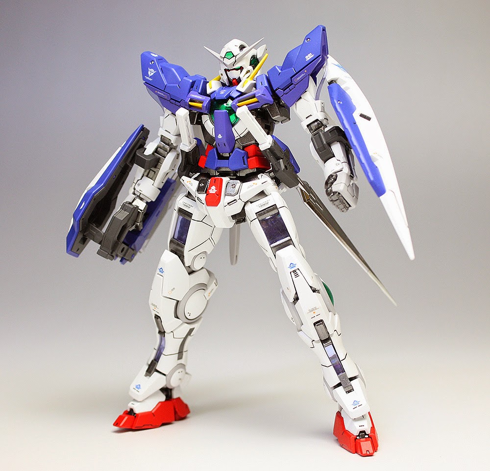GUNDAM GUY: RG 1/144 GN-001 Gundam Exia - Painted Build by ZGMFXG