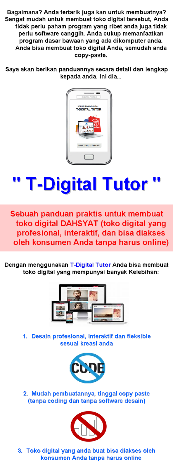 Launching Produk Digital DAHSYAT!: " Kini Saatnya Anda Mempunyai Toko ...