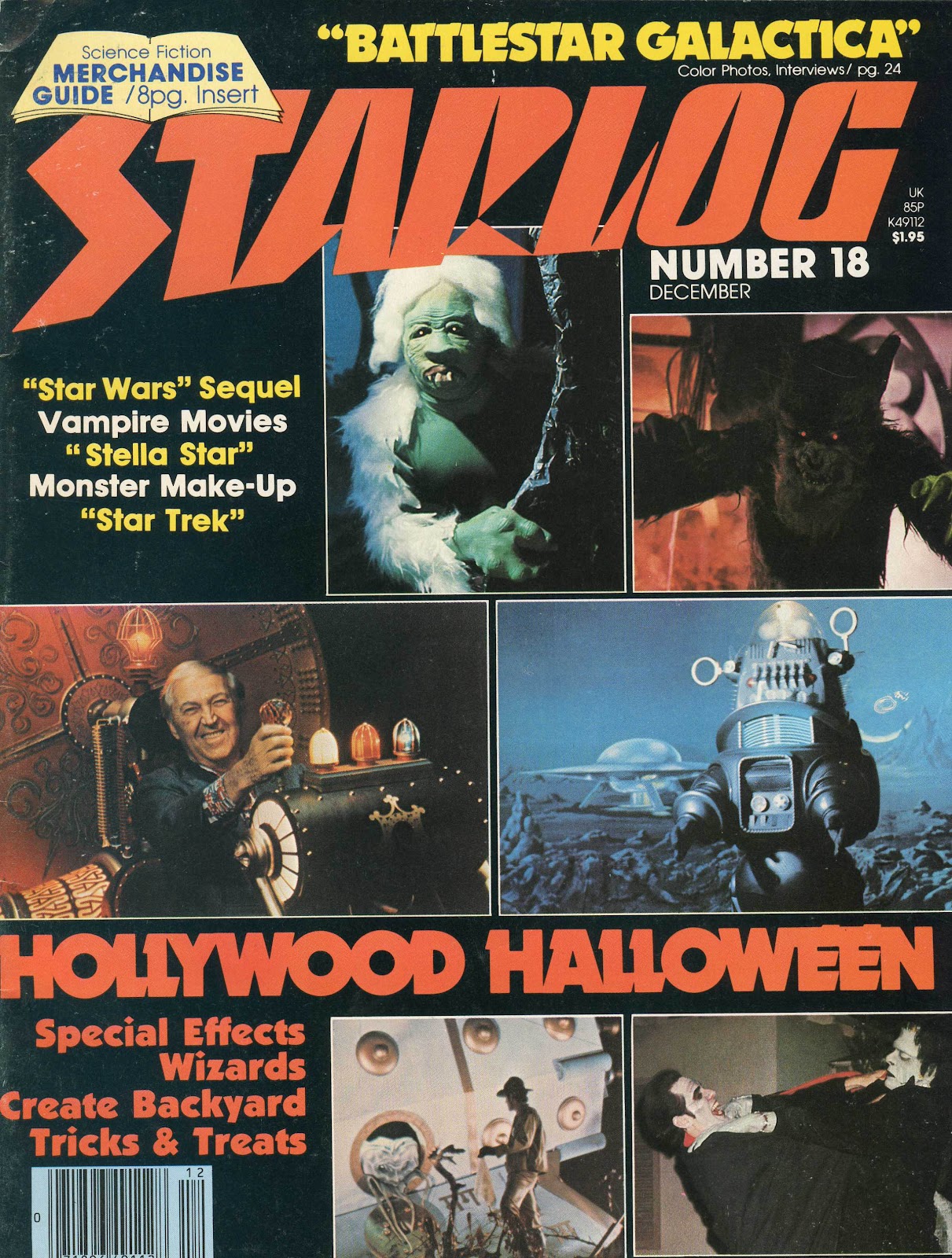 Star Wars - '77 - '80 Collector's Blog: Starlog Magazine - December 1978