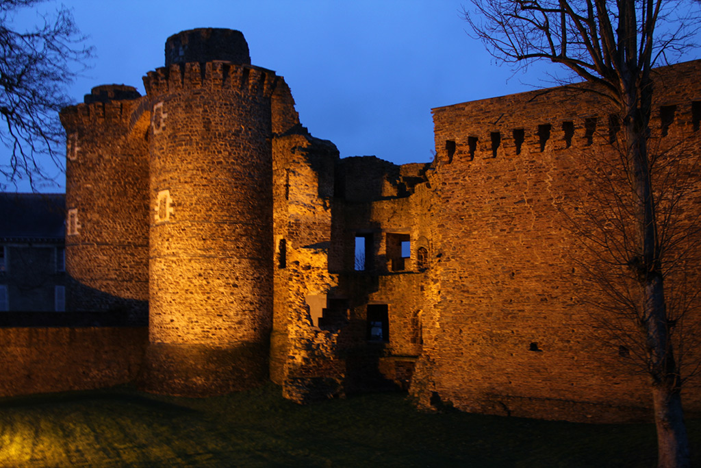 Chateaubriant Daily Photo: The feudal castle