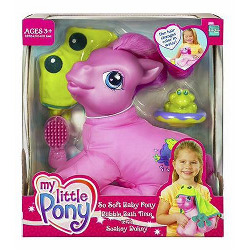 My Little Pony Soakey Dokey So-Soft Bubble Bath Time G3 Pony | MLP Merch