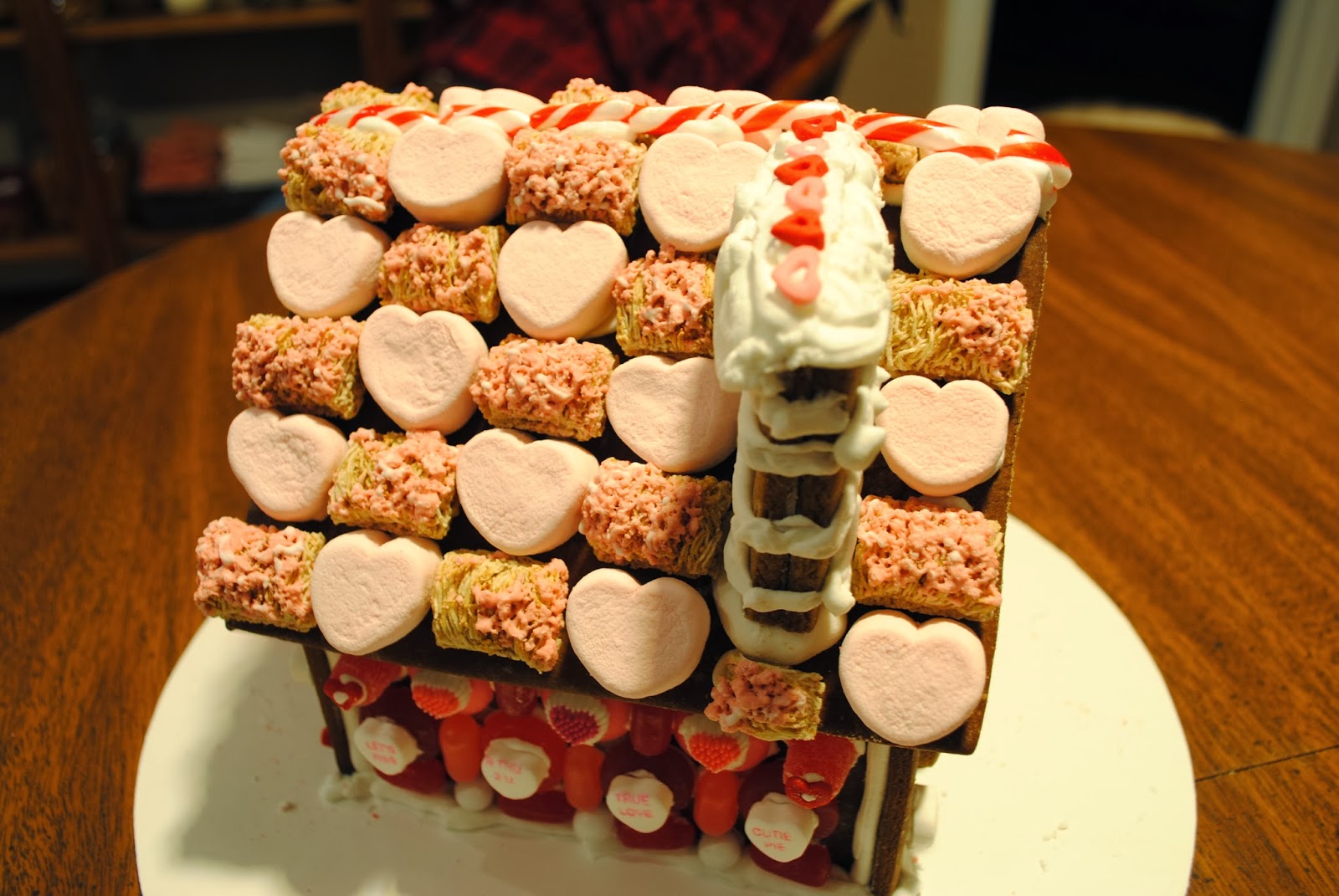 Back to Basics: Valentine Gingerbread Homes