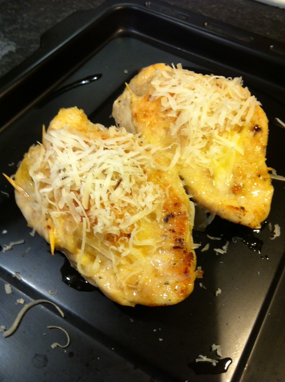 Homemade - By Priscila Zonaro: Filé de Frango Recheado!!!! (Stuffed ...