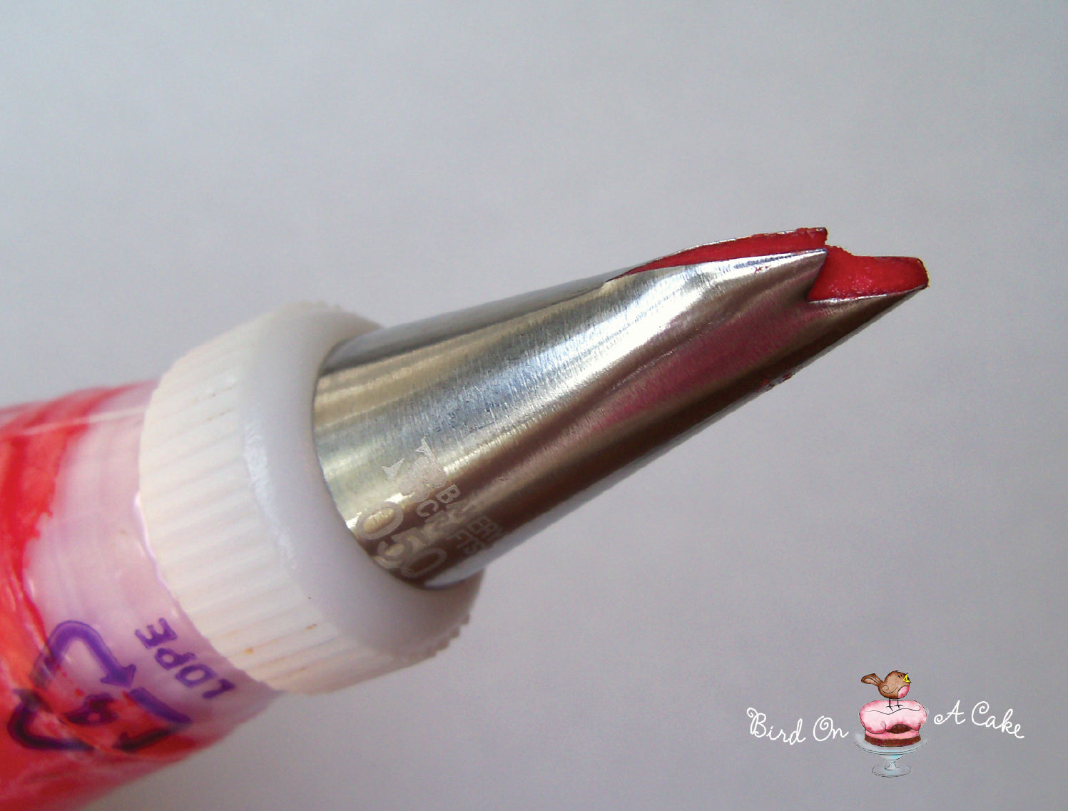 you hold this tip with the long slit on the