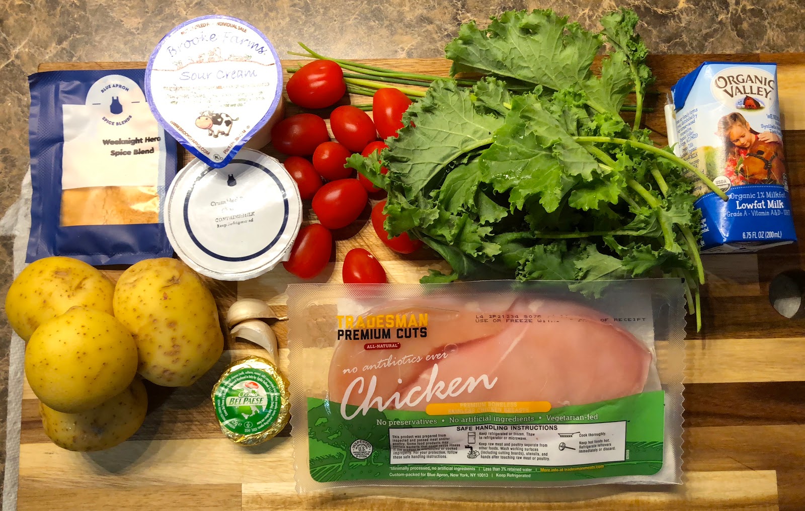 27th Blue Apron Subscription Box Review - Blue Skies for Me Please