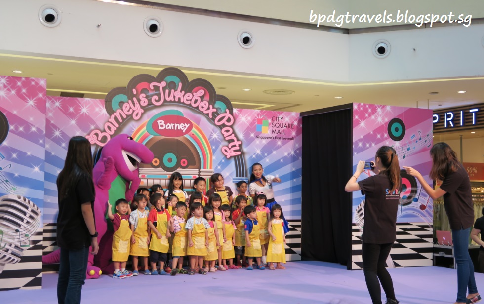 Jukebox Party with Barney and Friends at City Square Mall | BPDGTravels ...