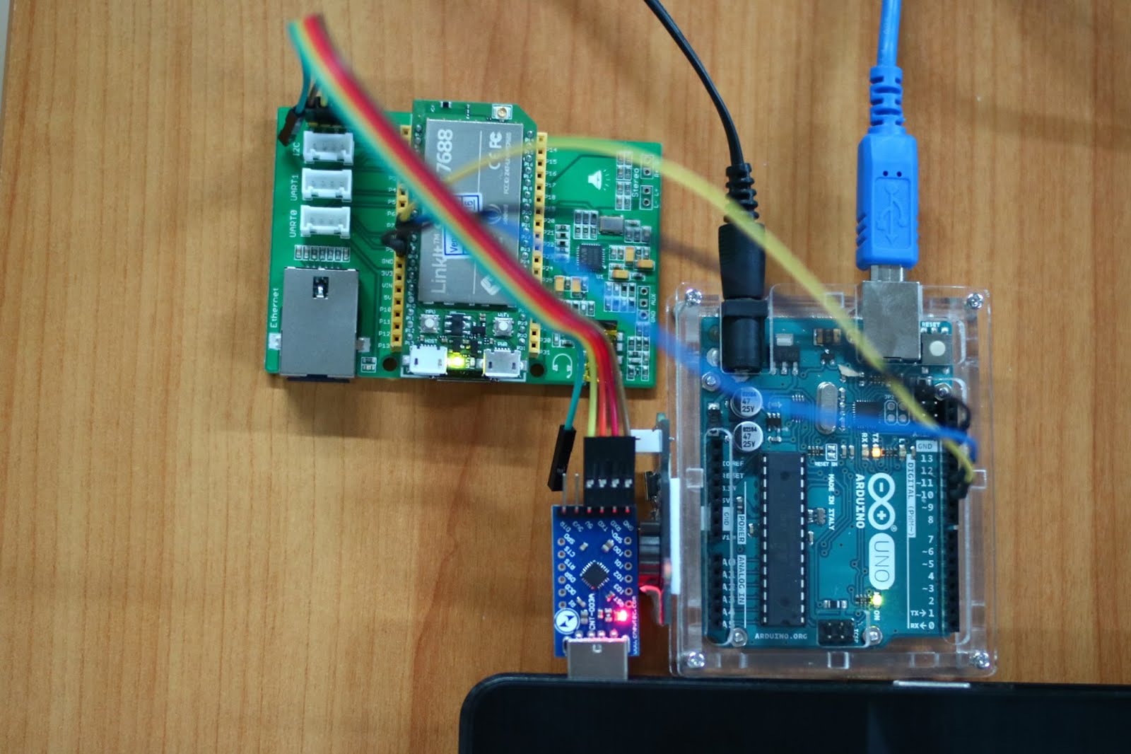ControllerFromZero: LinkIt Smart7688 เชื่อมต่อ Arduino Uno R3 ผ่าน ...