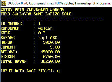 Program Toko Menghitung Diskon dengan Perulangan Repeat Until dalam ...