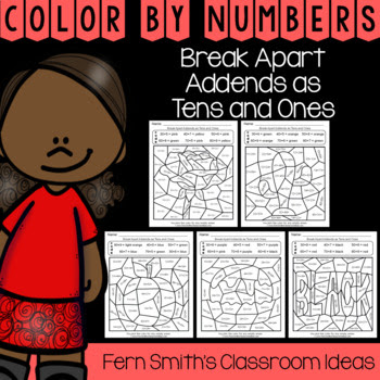 Are You Teaching the Break Apart Addends as Tens and Ones? - Fern Smith ...