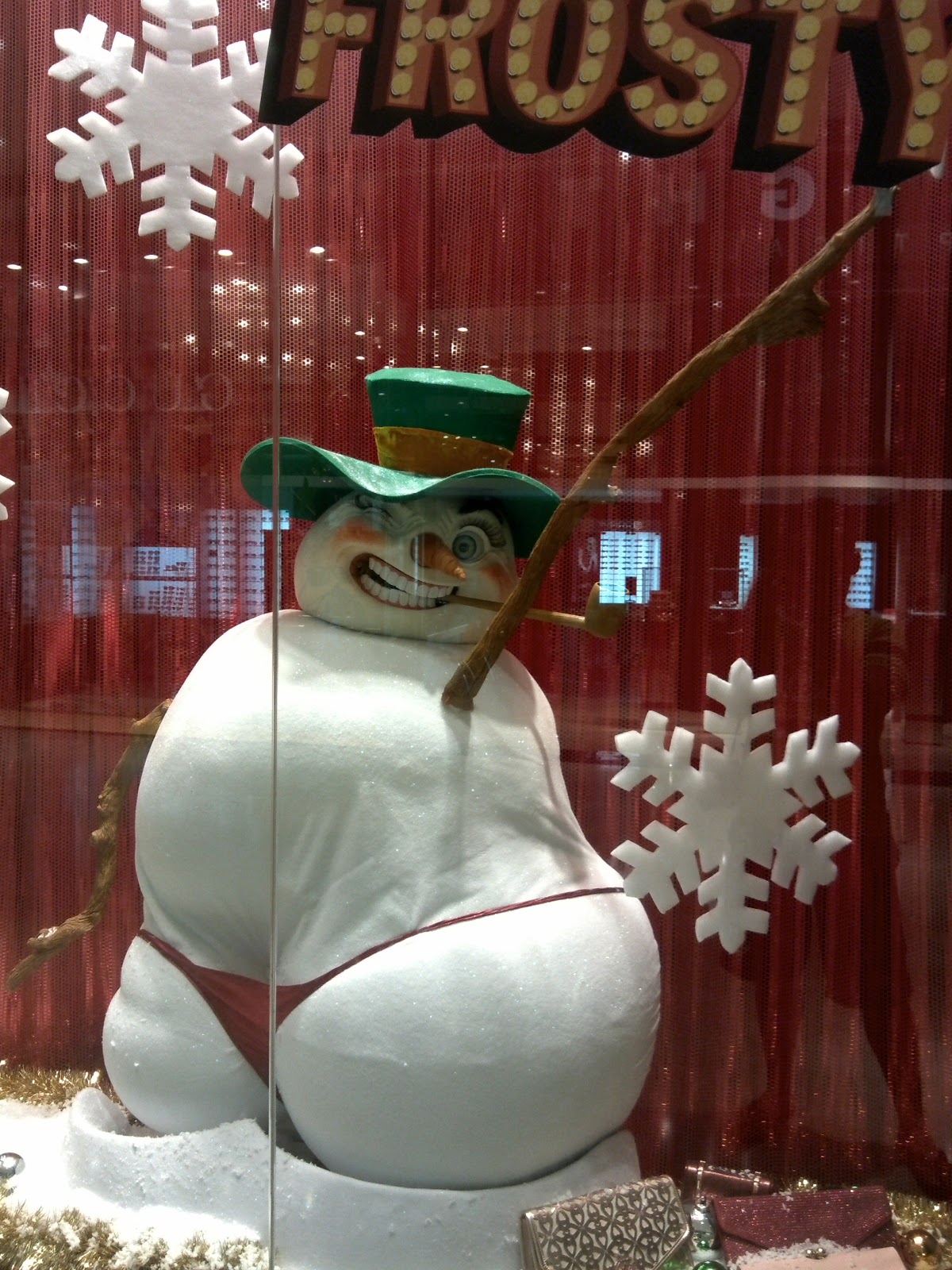 displayhunter2: Ted Baker: Naughty snowman